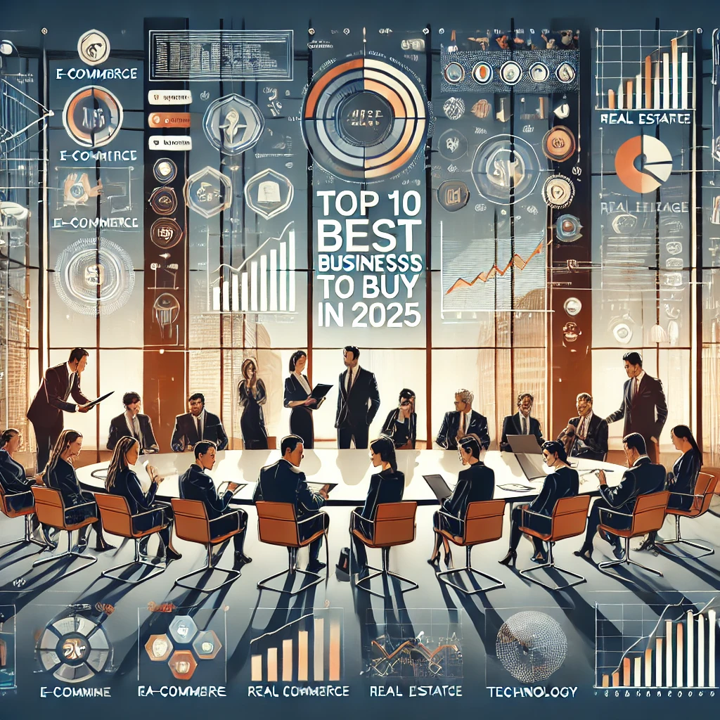Top 10 Businesses to Buy, Profitable Opportunities in 2025
